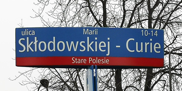 L’antroponimo Maria Skłodowska-Curie nel patrimonio toponomastico ...