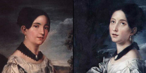 Giuseppina e Anna Turrisi Colonna