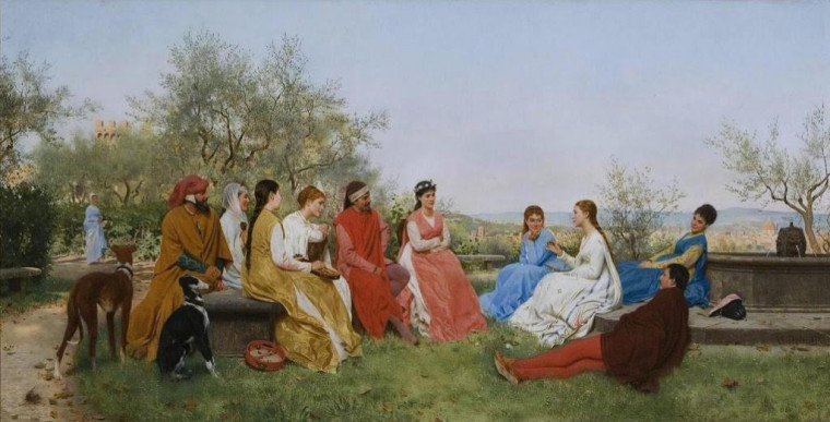 Le donne del Decameron. Le novellatrici della cornice
