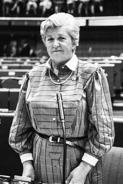 Marcelle Lentz Cornette: all’ombra del Parlamento Europeo
