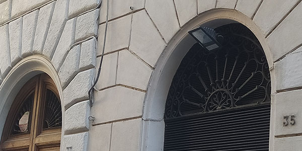 Via Angelo Brunetti n° 35. La casa della pittrice Deiva De Angelis