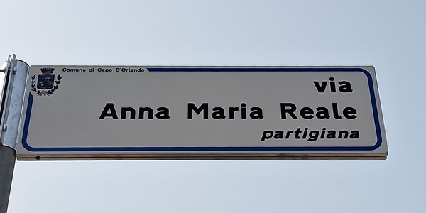 Capo d’Orlando intitola una via alla partigiana Anna Maria Reale